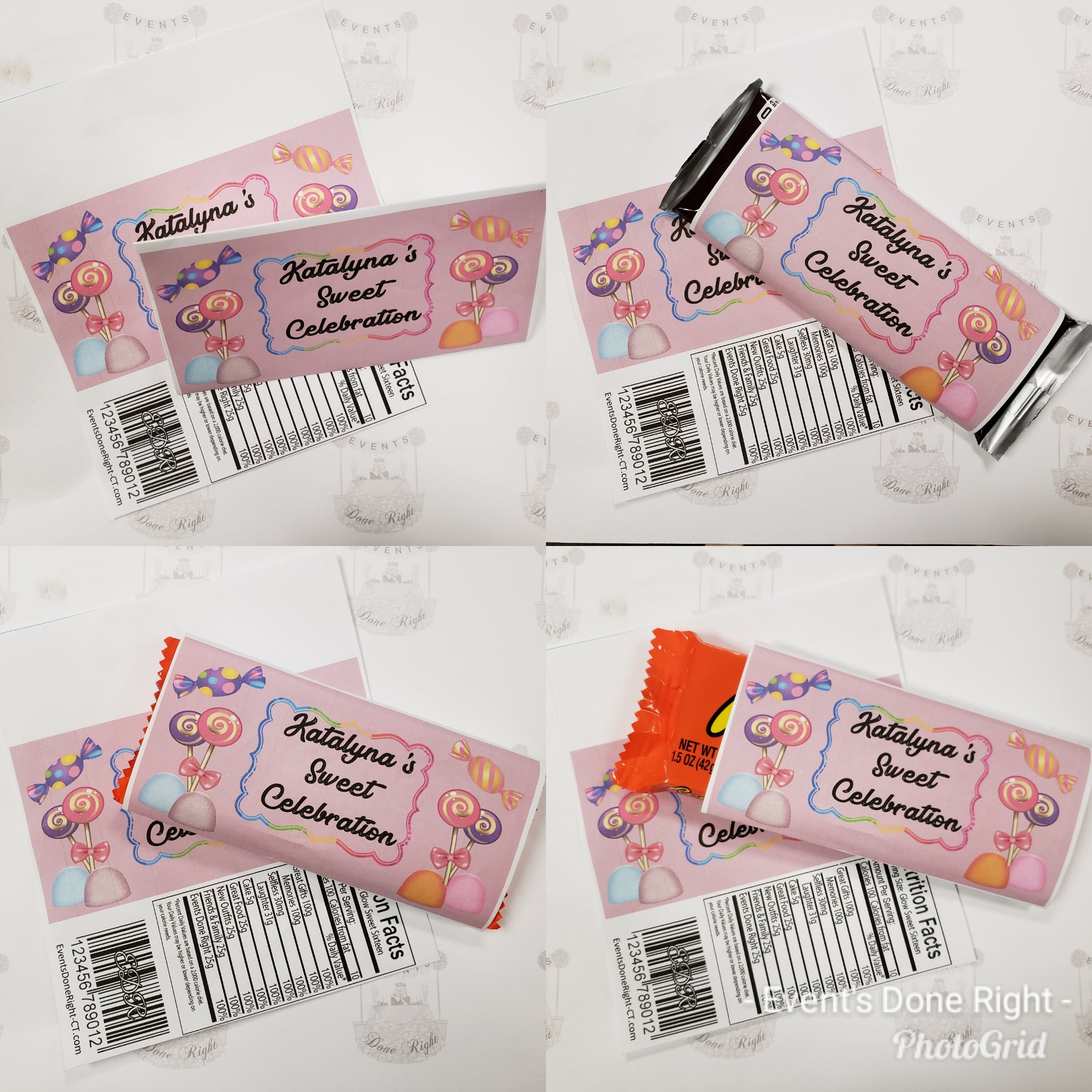 Candy Wrapper Supplies
